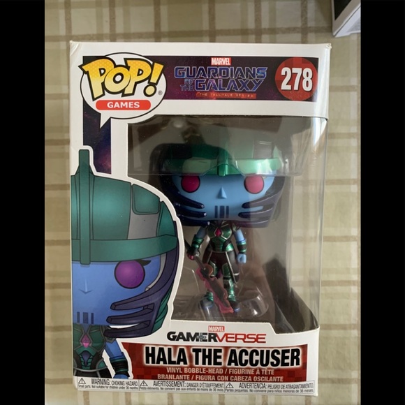 Other | Funko Pop Games Marvel Hala The Accuser | Poshmark